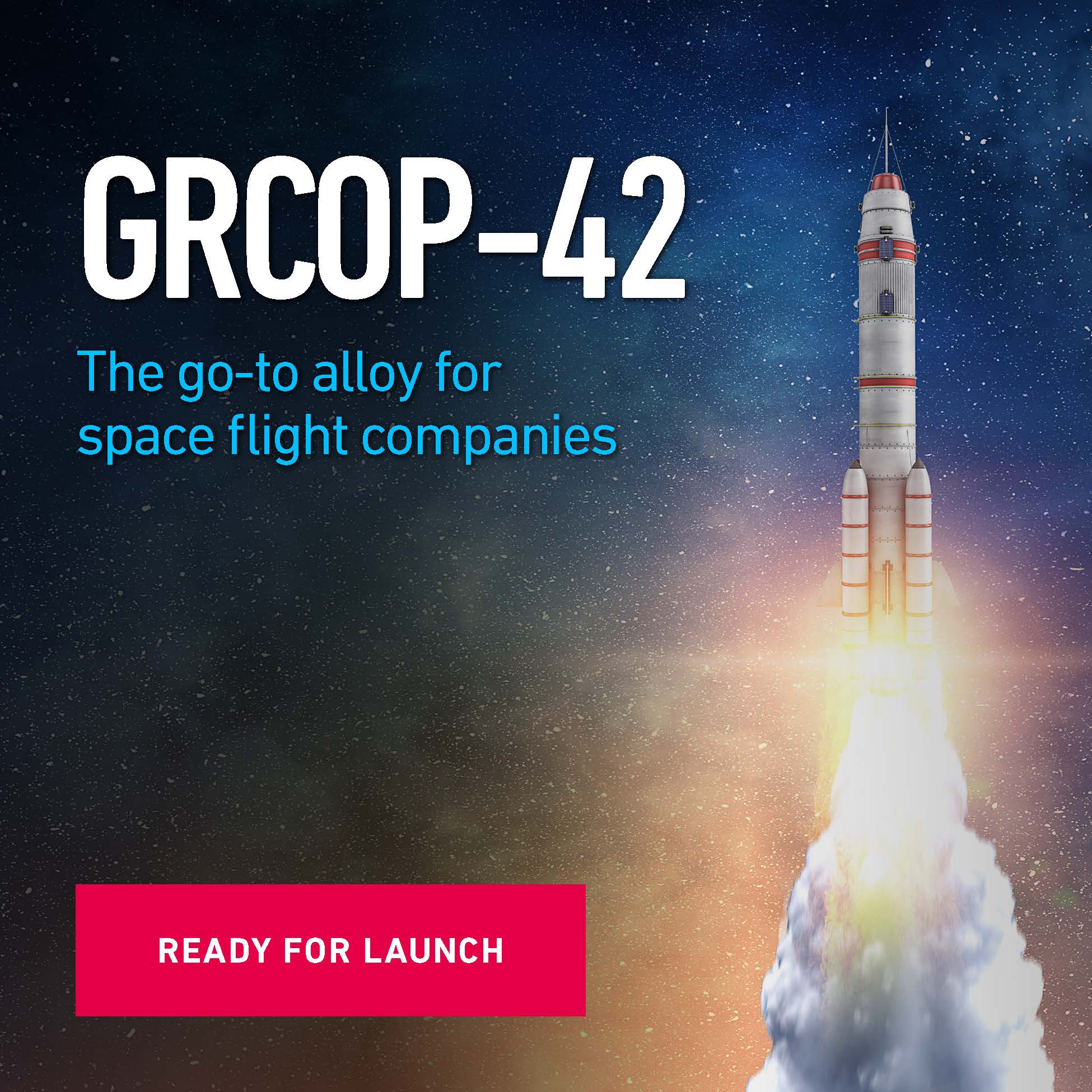 PowderRange® Copper GRCop-42 | Carpenter Additive